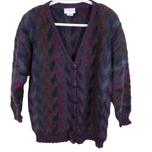 Periwinkle | Sweaters | Vintage Periwinkle Brand M Oversized ...